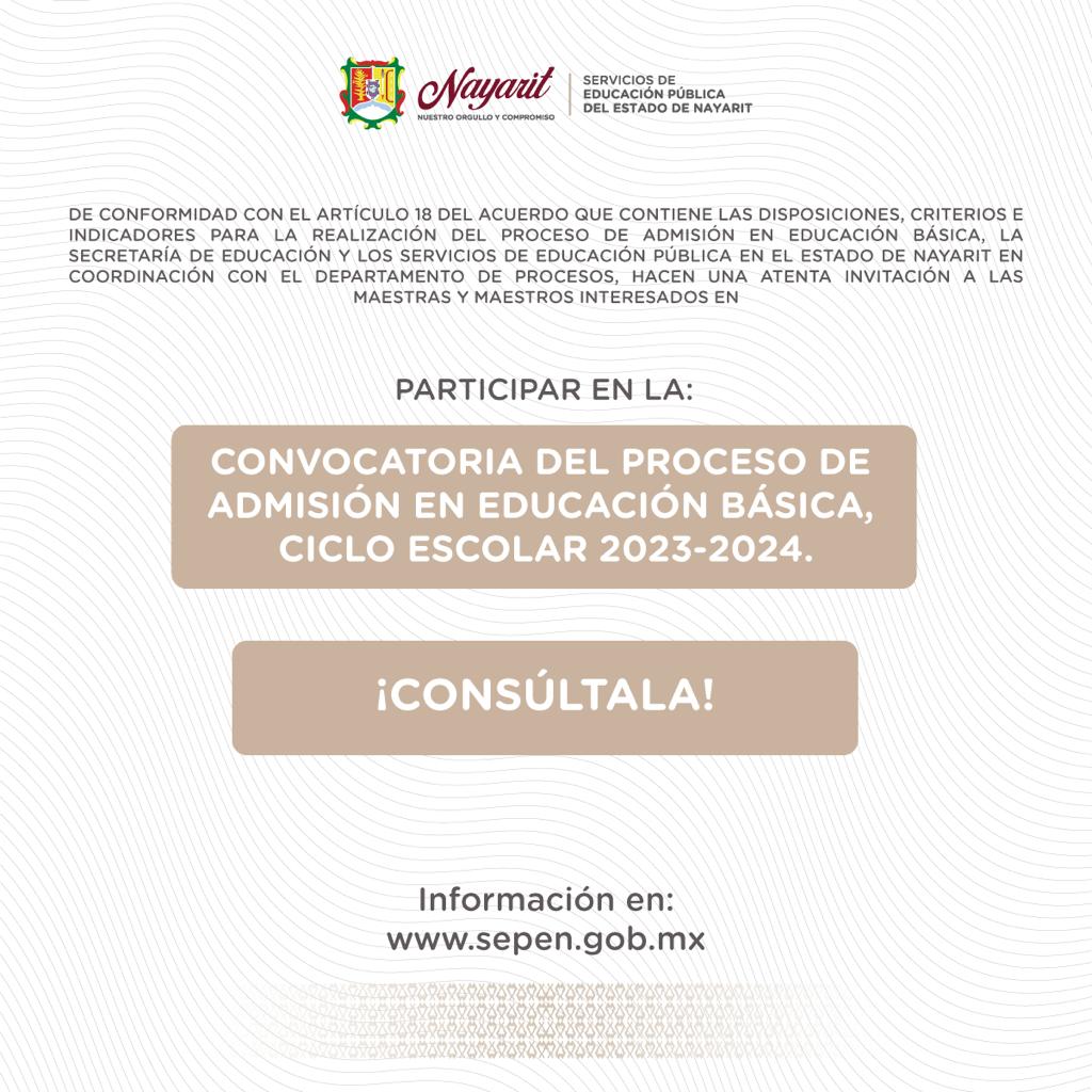 SEPEN| Servicios de Educación Pública del Estado de Nayarit